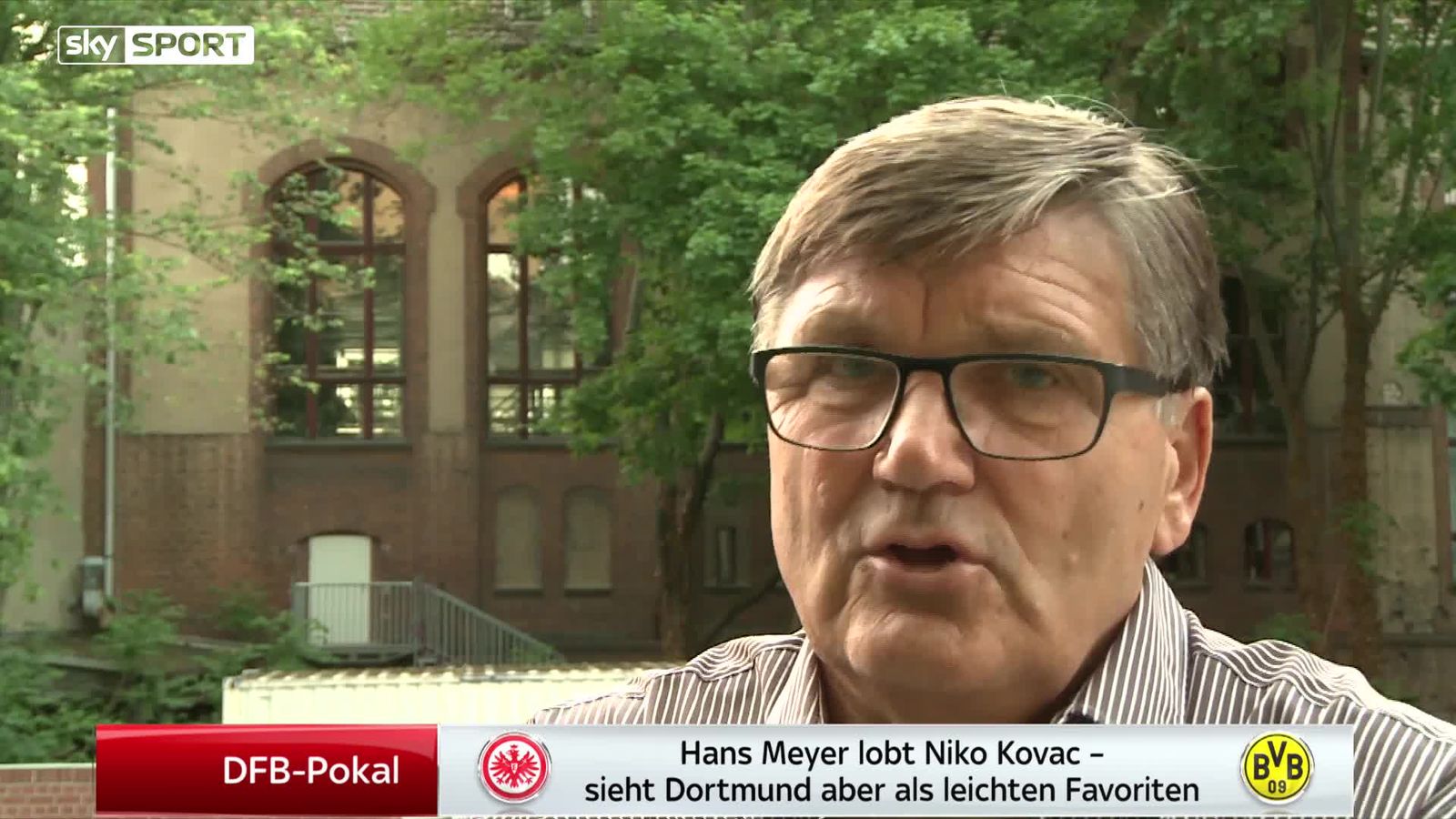 Hans Meyer sieht Dortmund als Favoriten im Pokalfinale | Fußball News ...