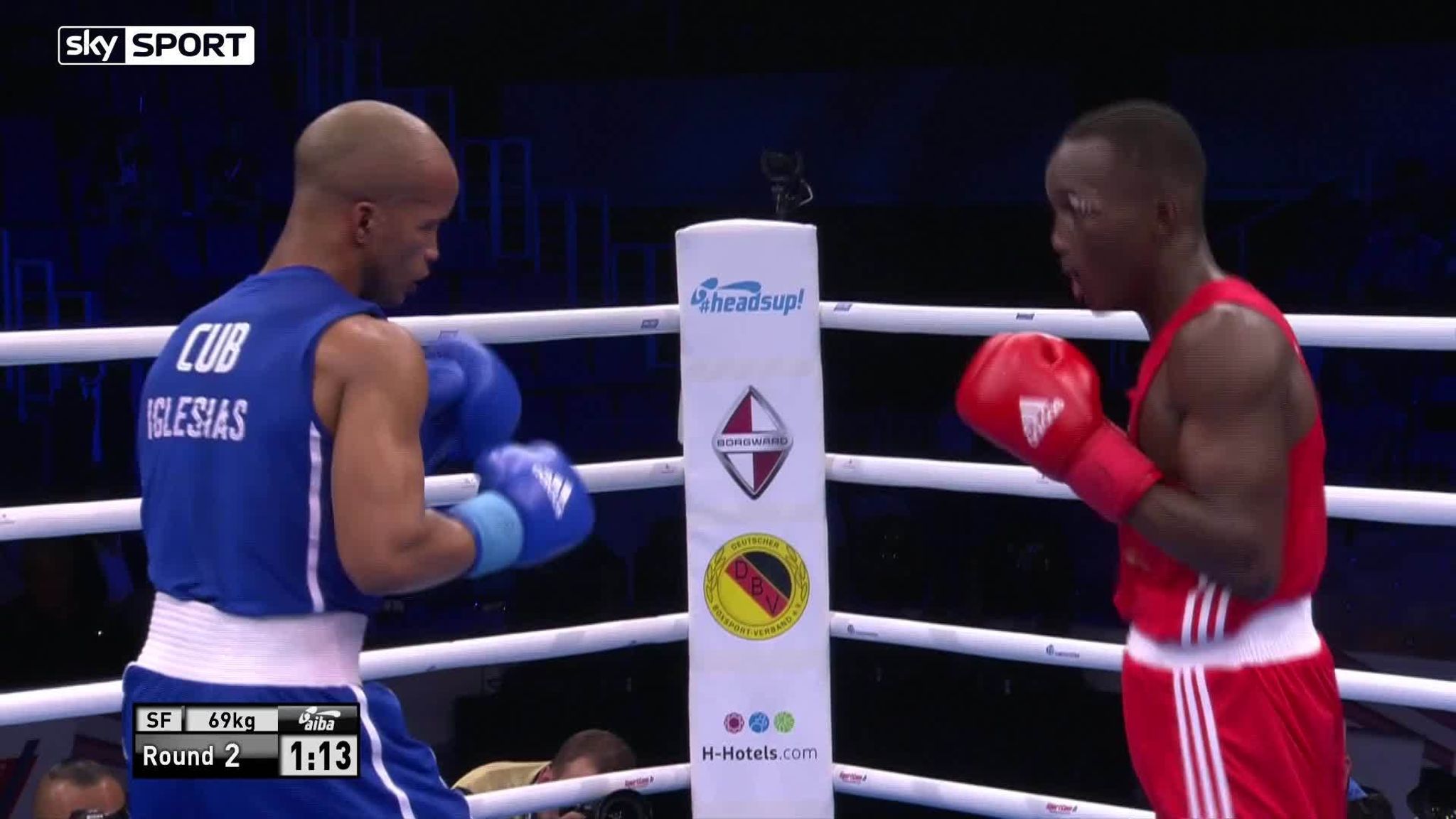 Boxer Baraou verpasst das WM-Finale im Weltergewicht | Boxen News | Sky ...