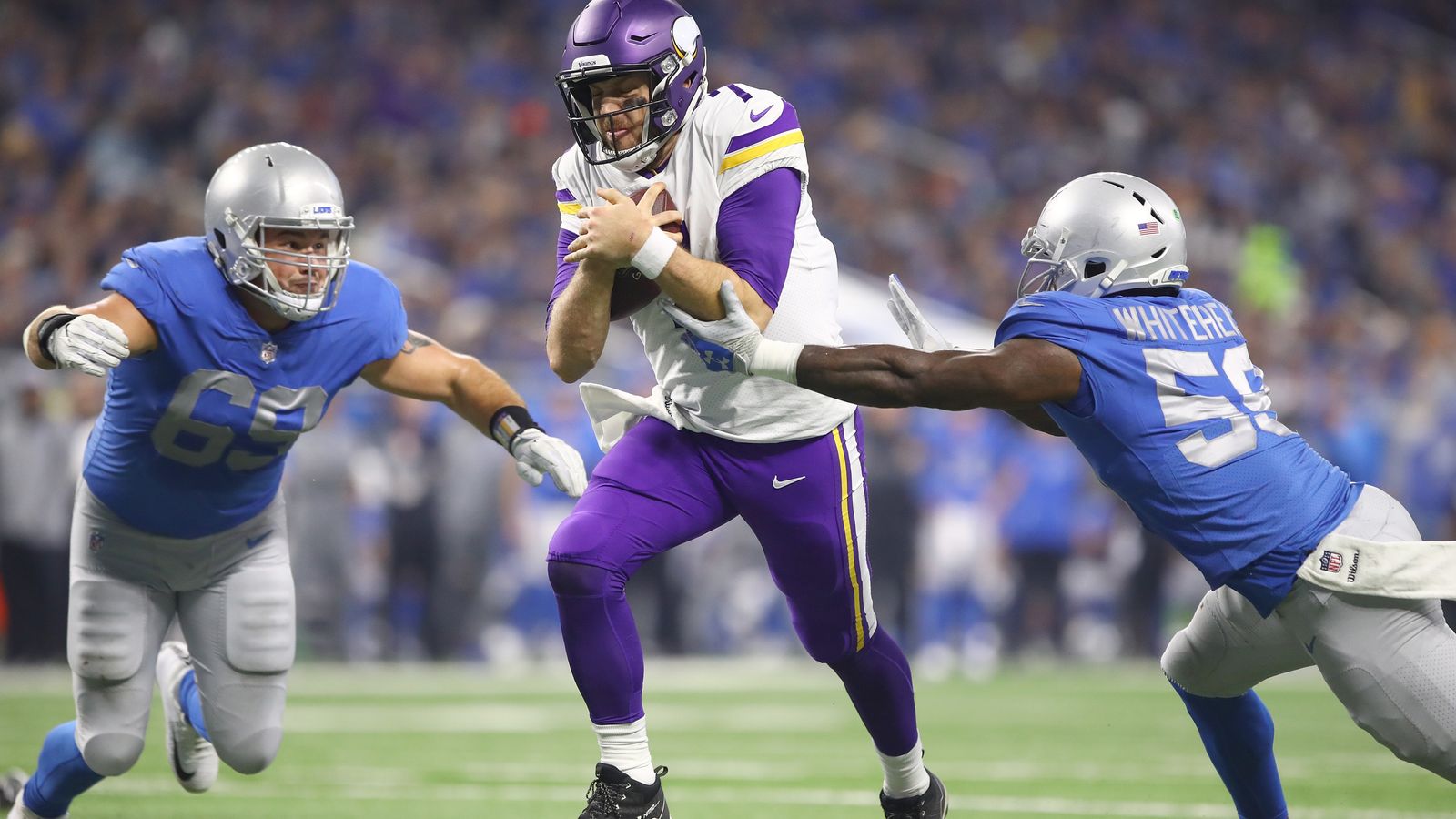 Kasim Edebali kassiert Niederlage mit Detroit | NFL News | Sky Sport