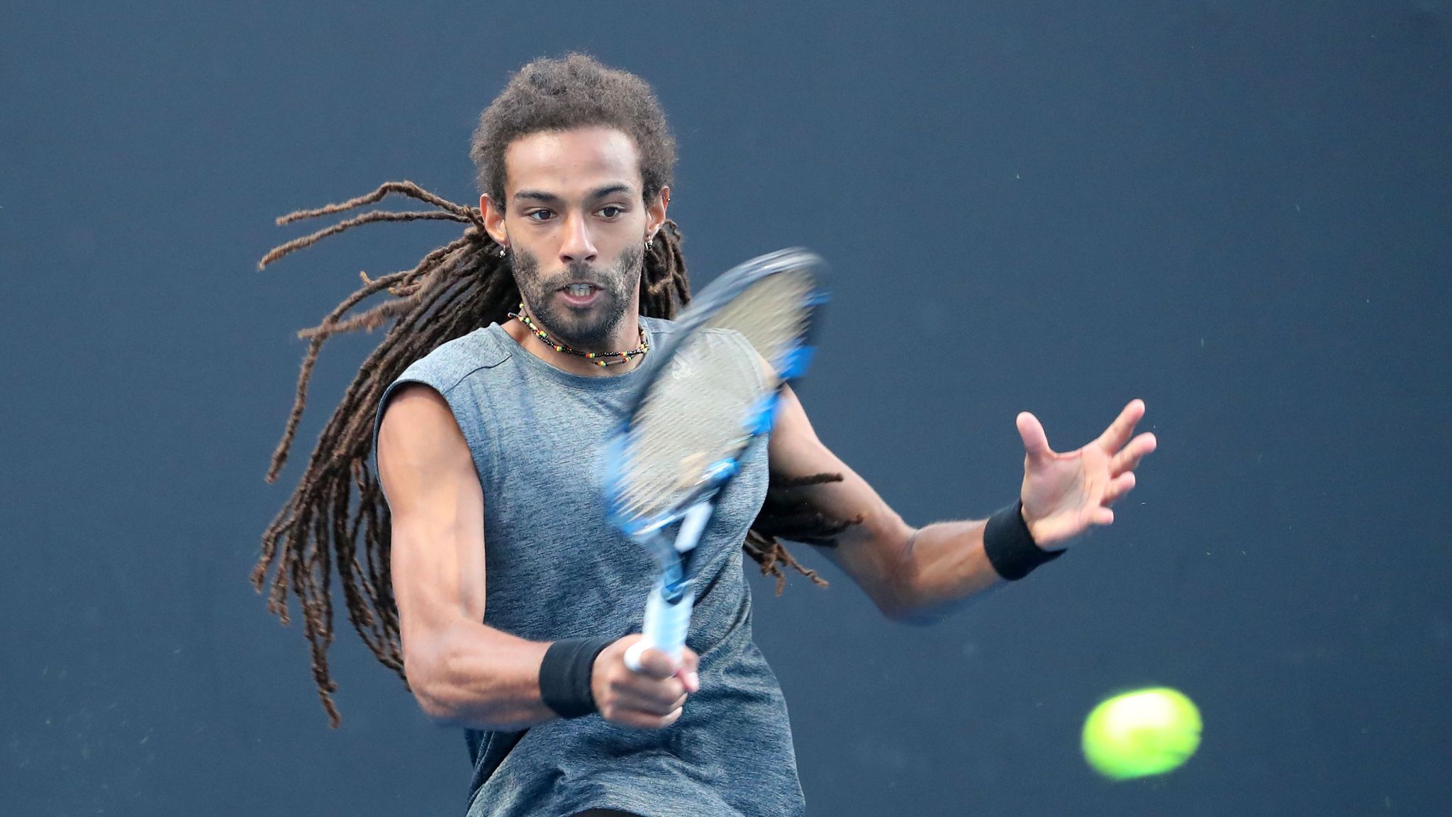 Dustin Brown gibt kurz vor Sieg in Montpellier auf | Tennis News | Sky ...