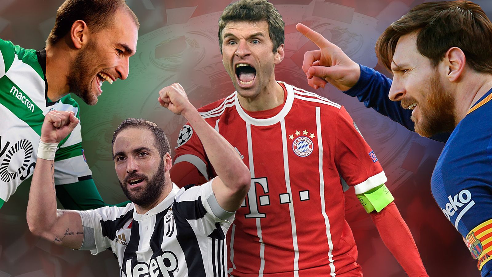 Wo steigt die Meistersause? So sieht's in Europas Top-Ligen aus ...