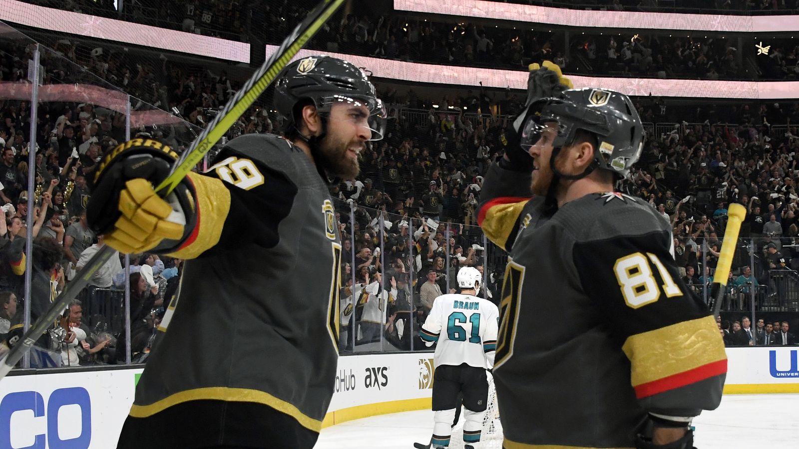 Nevada Golden Knights fehlt nur noch ein Sieg fürs Halbfinale | NHL ...