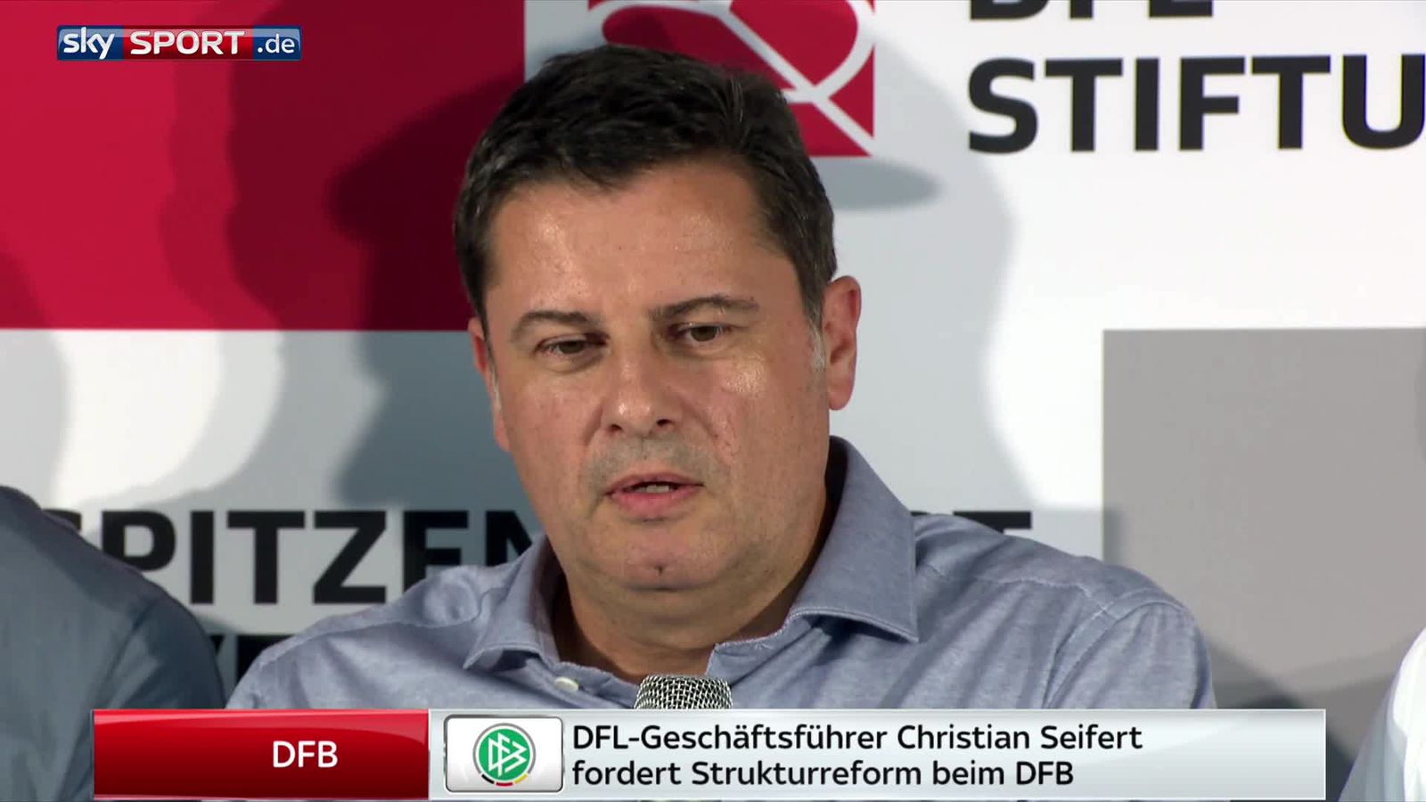DFL-Geschäftsführer Christian Christian Seifert fordert Strukturreform ...