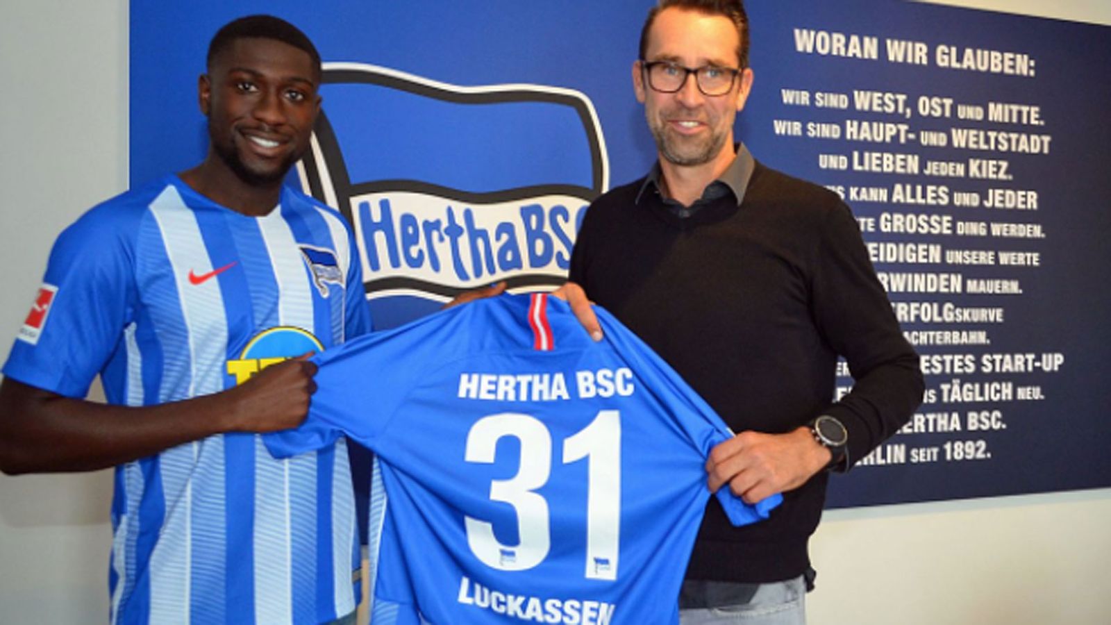 Hertha BSC leiht Luckassen von PSV Eindhoven aus | Fußball News | Sky Sport