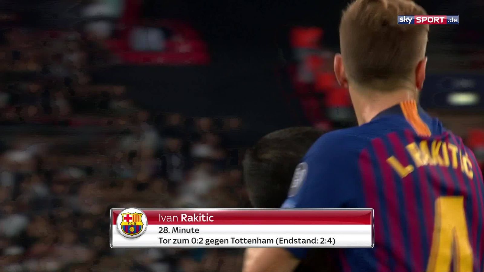Rakitic erzielt Volley-Tor aus knapp 20 Metern | Fußball News | Sky Sport