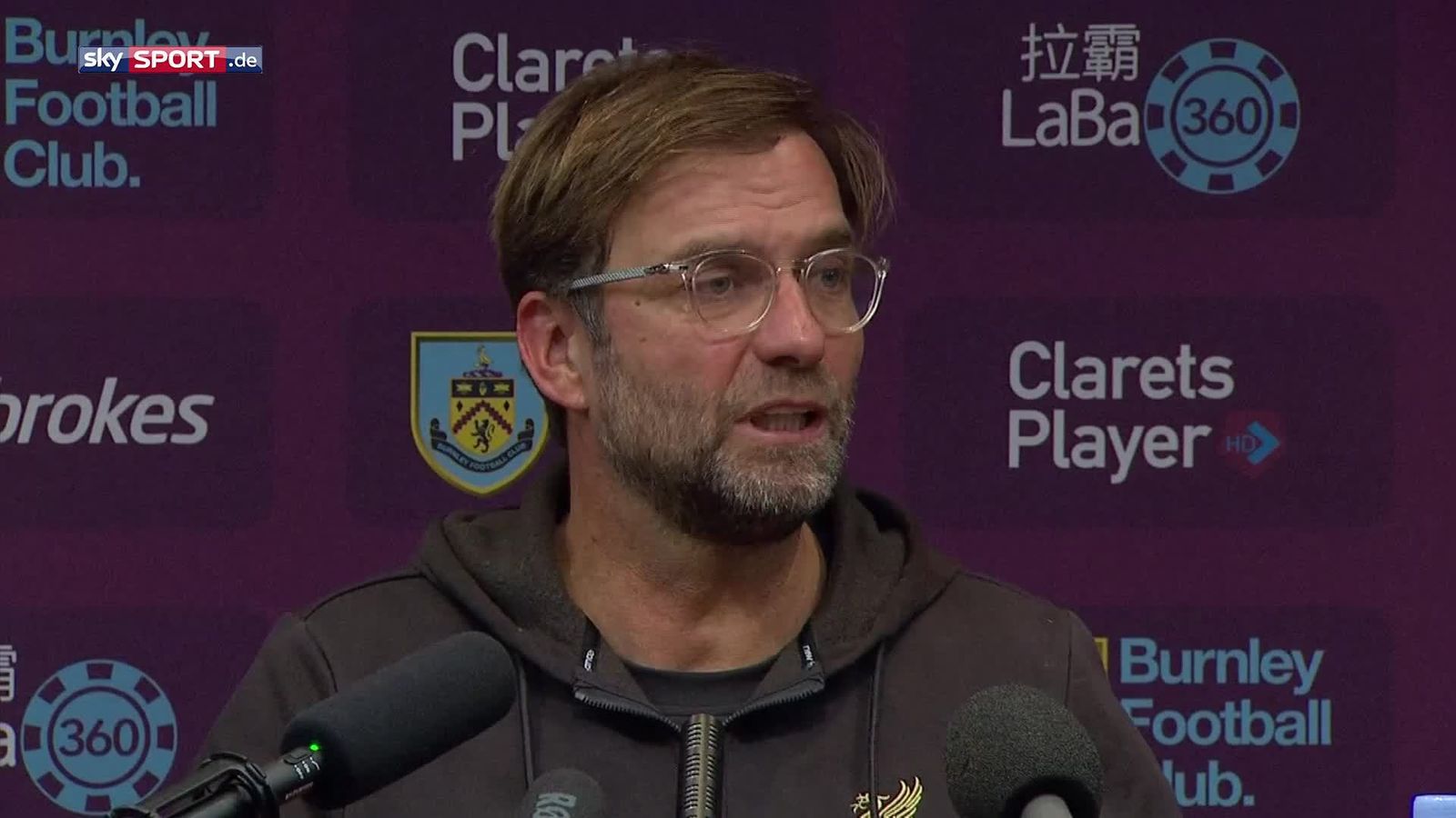 FC Liverpool: Trainer Jürgen Klopp über Burnleys Spielweise | Fußball ...