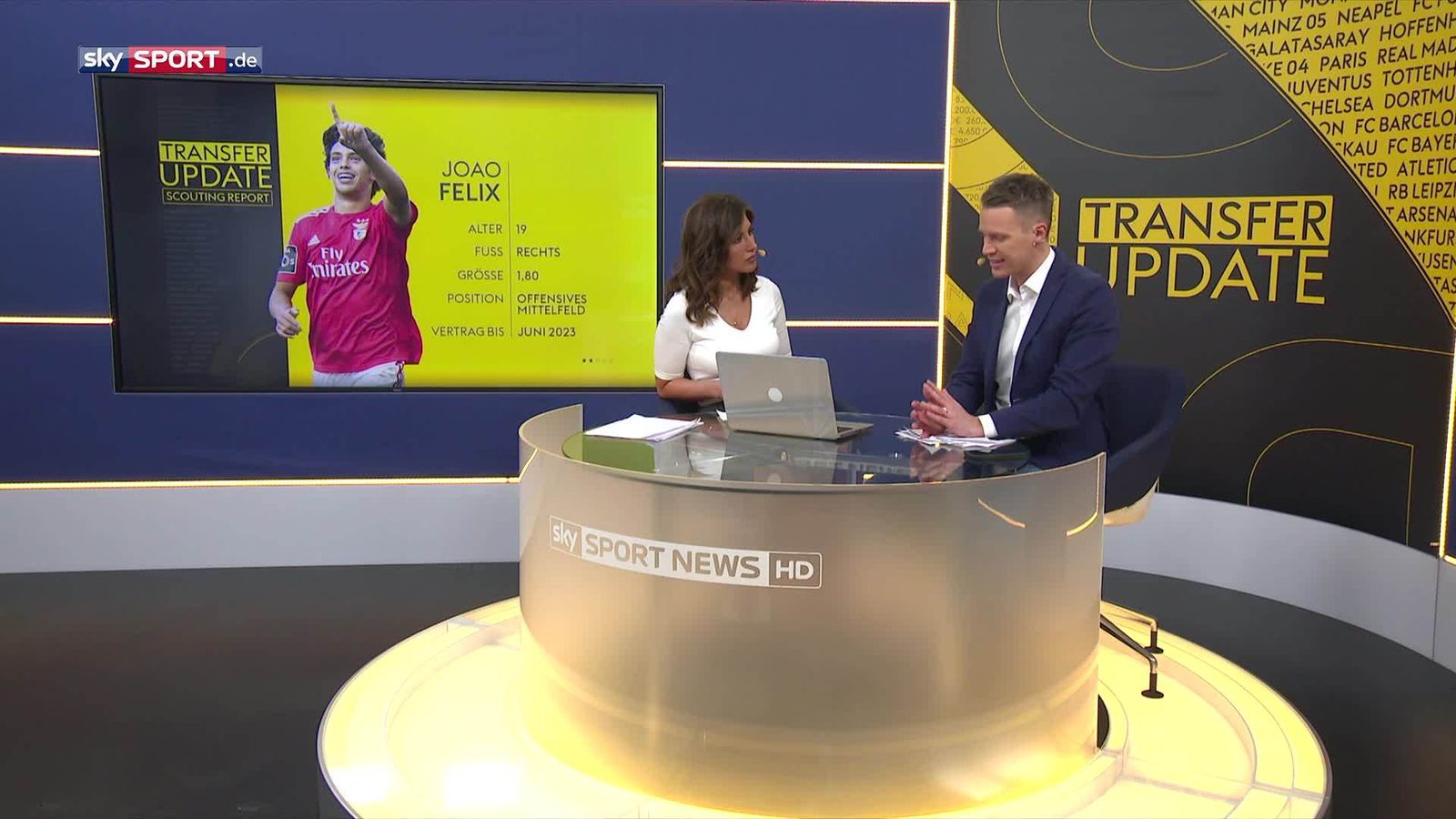 Transfer Update - die Show: Joao Felix zum FCB? Perez zu S04? | Fußball ...