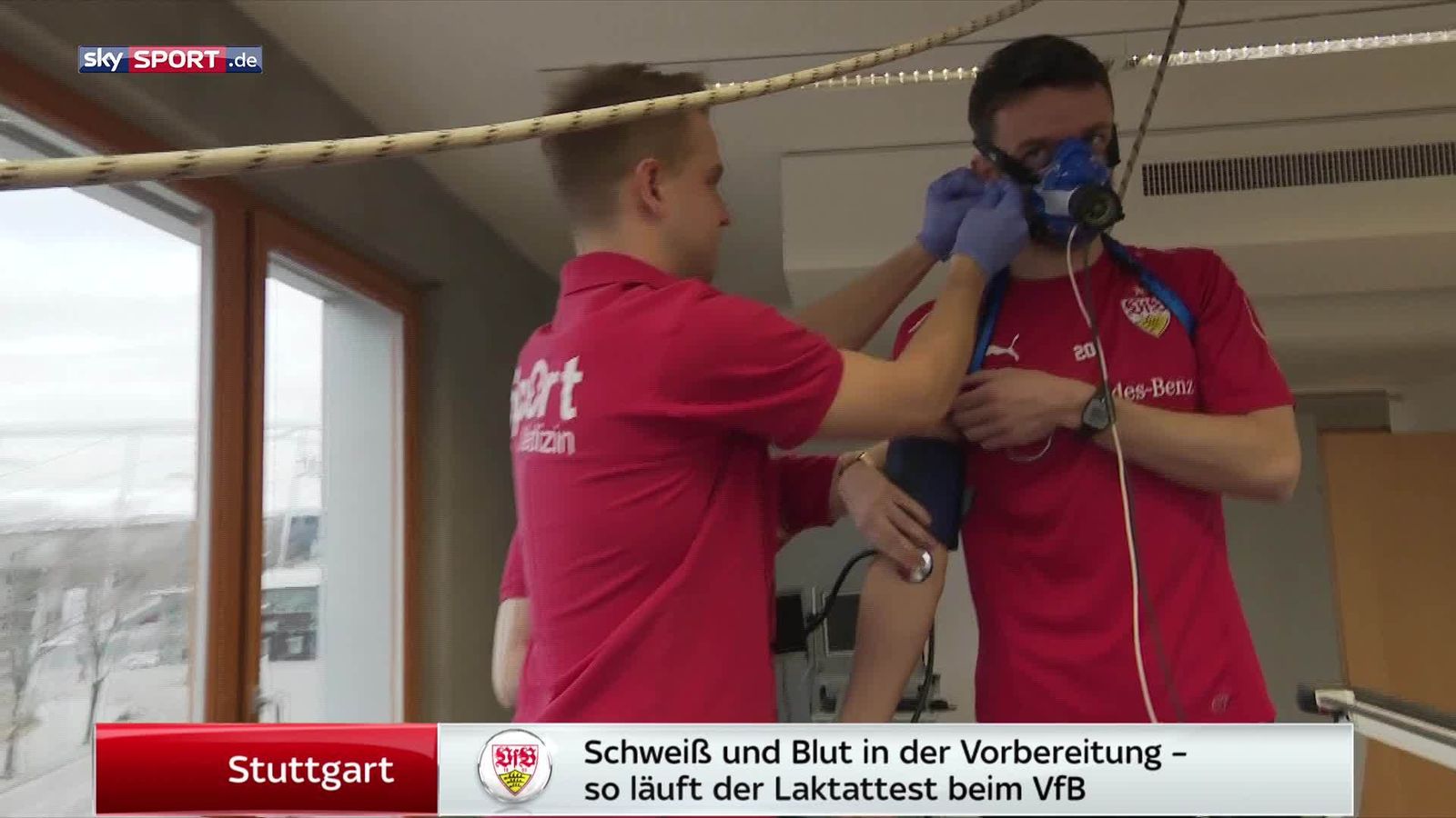 Blut und Schweiß in der Vorbereitung - so läuft der Laktattest beim VfB ...