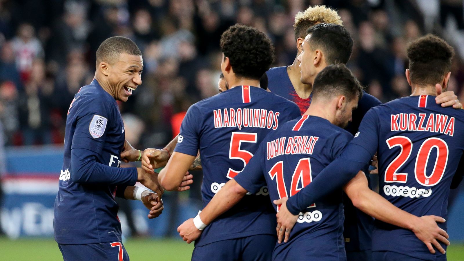 Kylian Mbappe sichert PSG mit Doppelpack Sieg gegen Caen | Fußball News ...