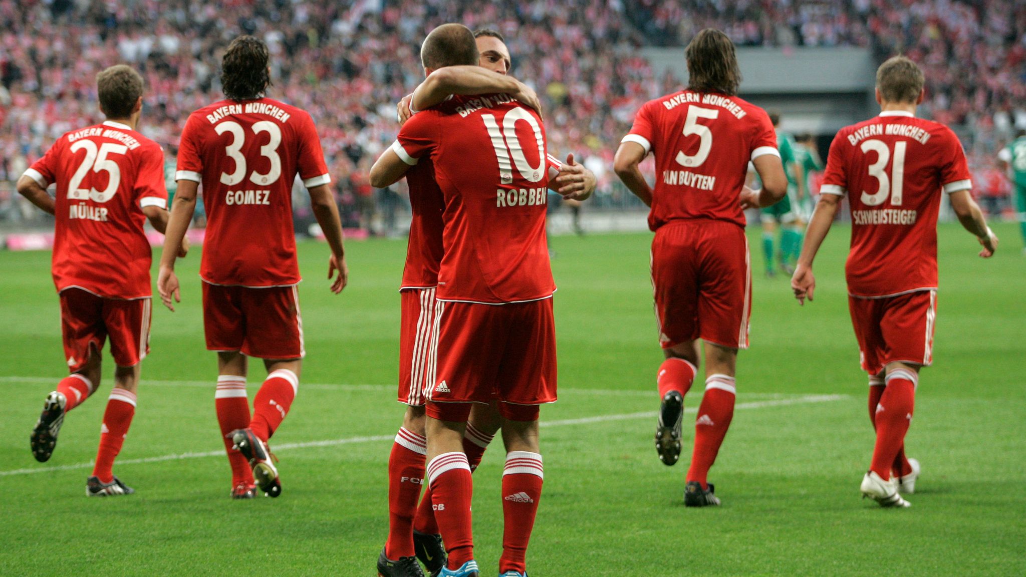 Bayerns Arjen Robben und Franck Ribery zaubern gegen Manchester United ...