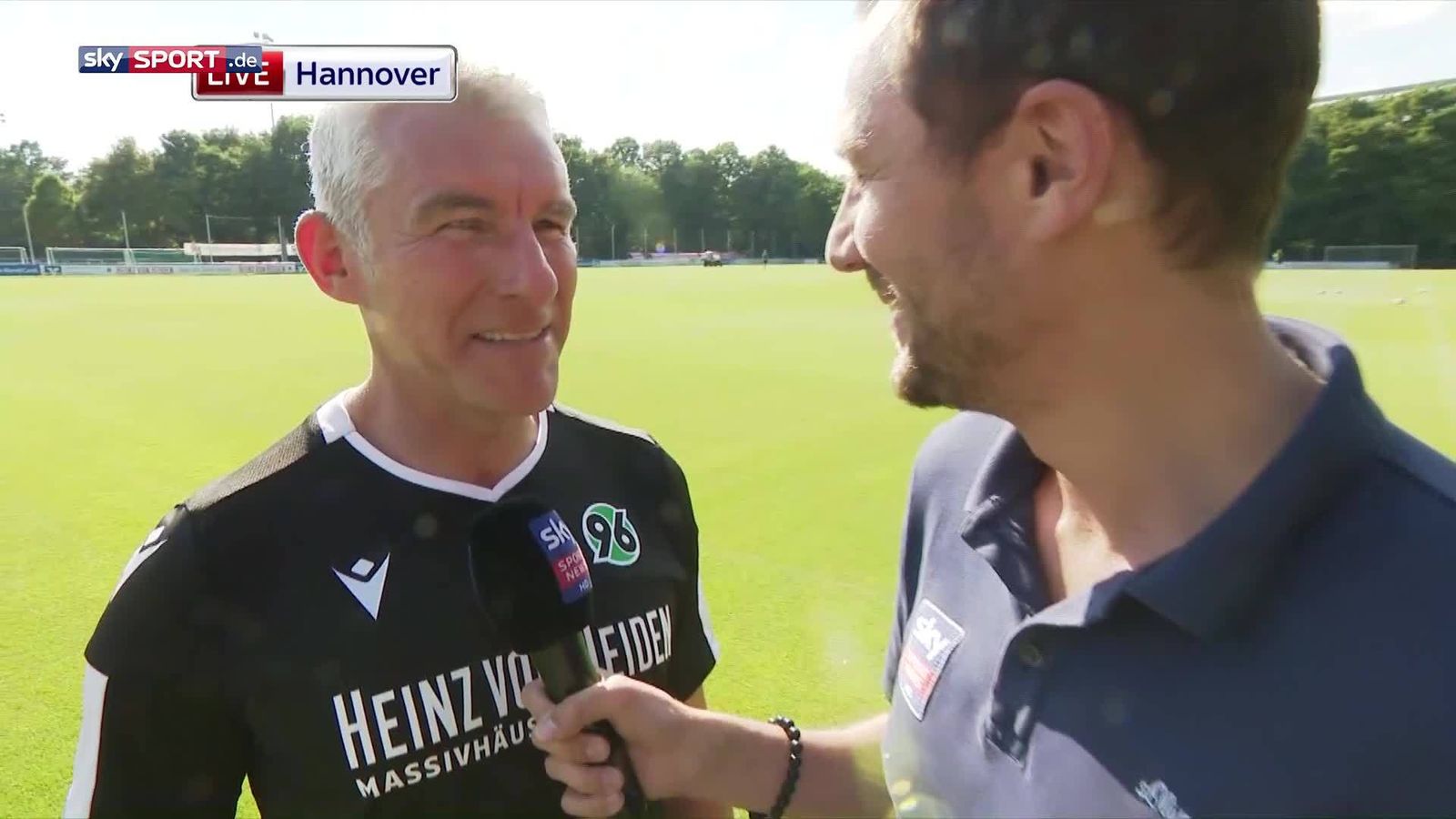 Slomka startet mit viel Elan in die Mission Wiederaufstieg | Fußball ...