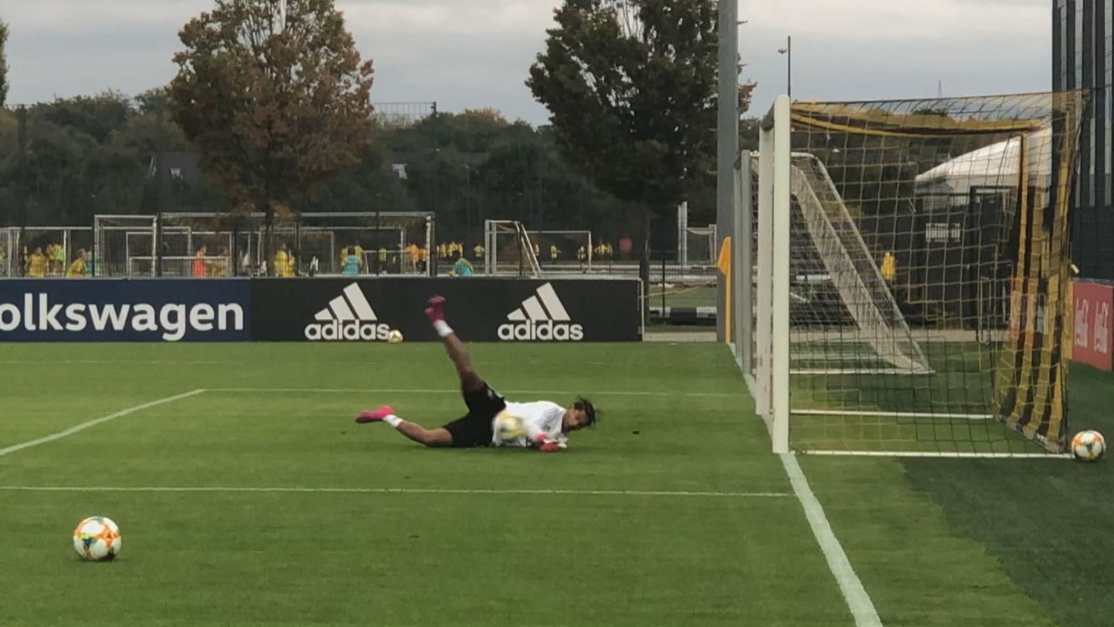 DFB-Team: Serge Gnabry macht den Torwart - VIDEO | Fußball News | Sky Sport