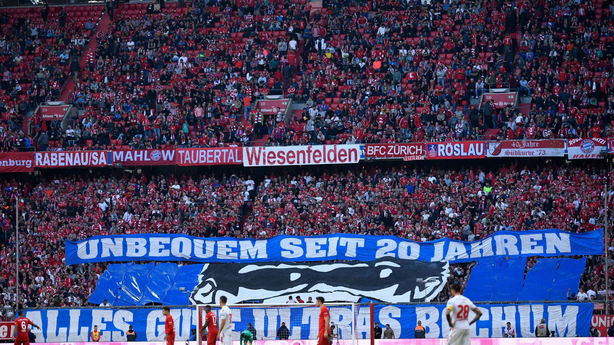 Fan-Freundschaft des FC Bayern München und VfL Bochum begann in der ...