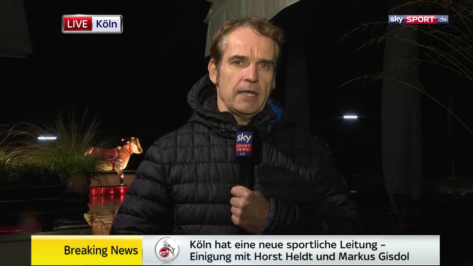 1. FC Köln: Horst Heldt und Markus Gisdol übernehmen sportliche Leitung ...