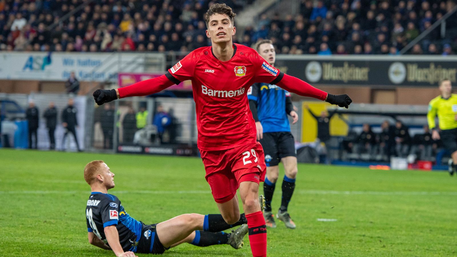 Bundesliga: Kai Havertz von Bayer Leverkusen bricht Rekord | Fußball ...