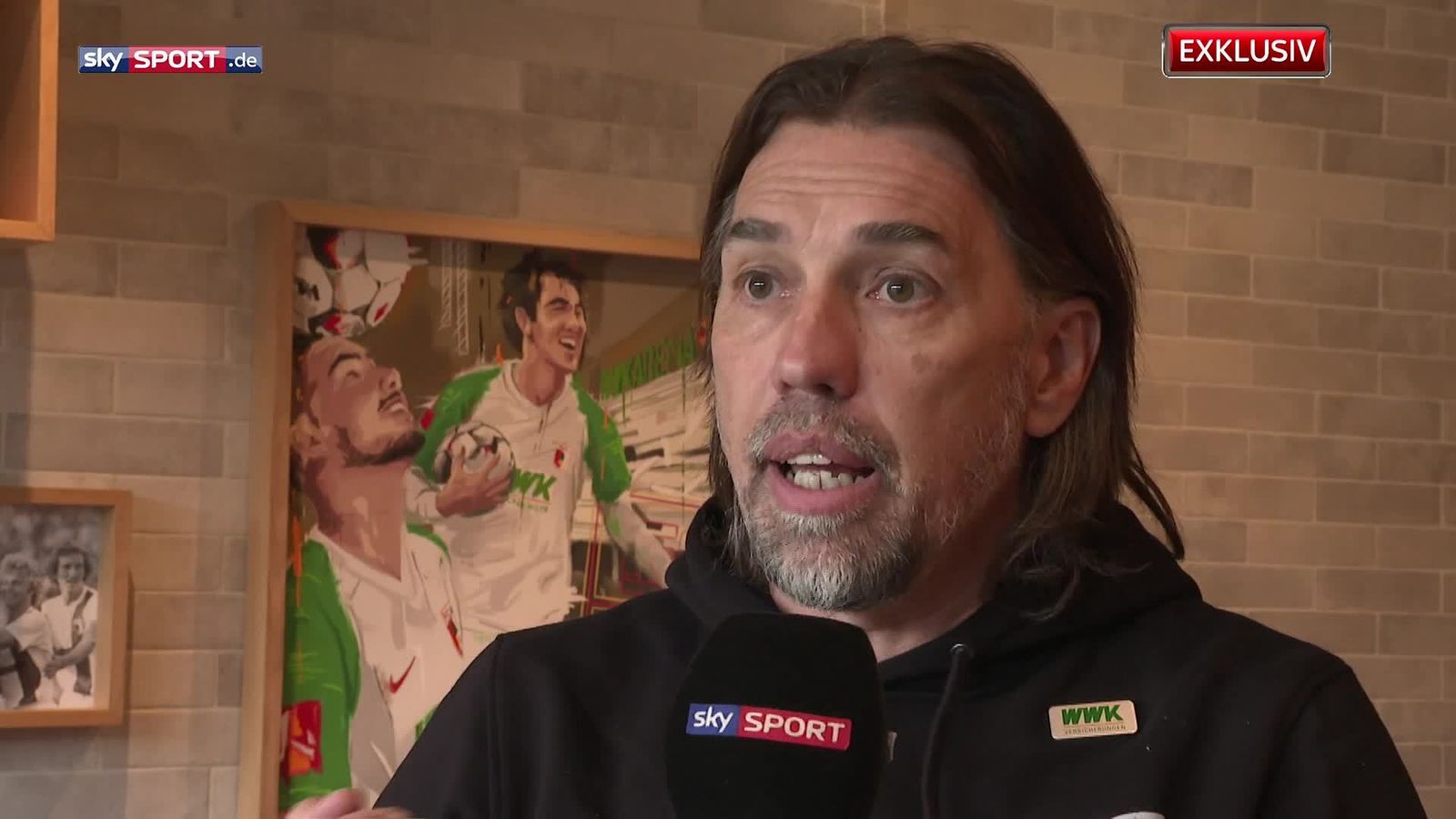 FC Augsburg: Martin Schmidt im Interview vor Bayern München | Fußball ...