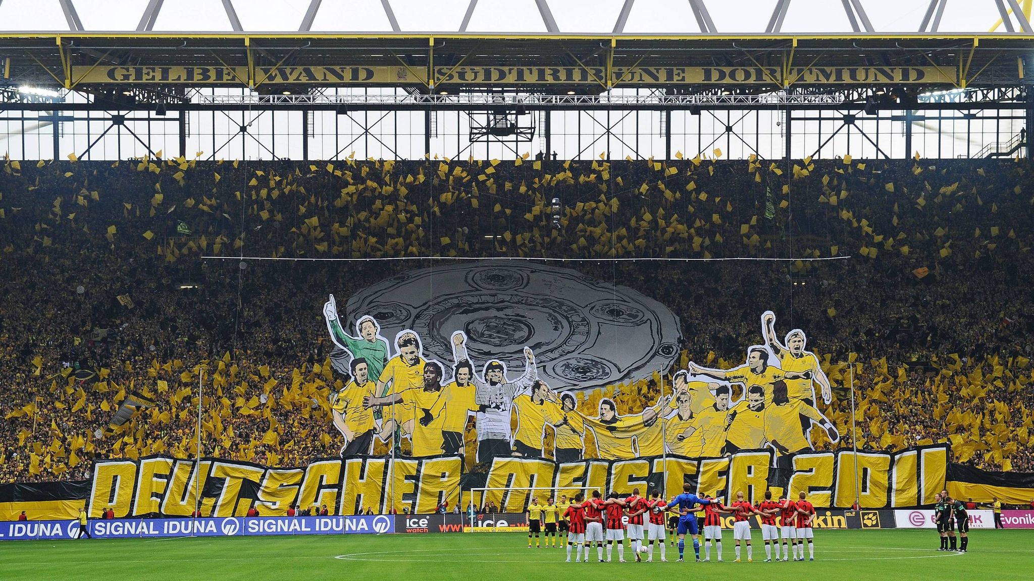Bildergalerie: Die schönsten und legendärsten BVB-Choreos | Fußball ...