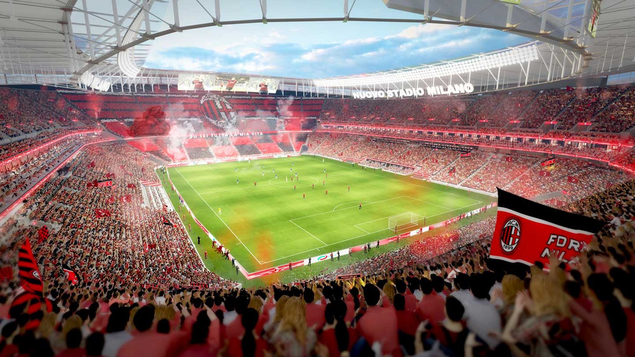 San Siro 2.0? Das sind die zwei Entwürfe für neues Mailänder Stadion ...