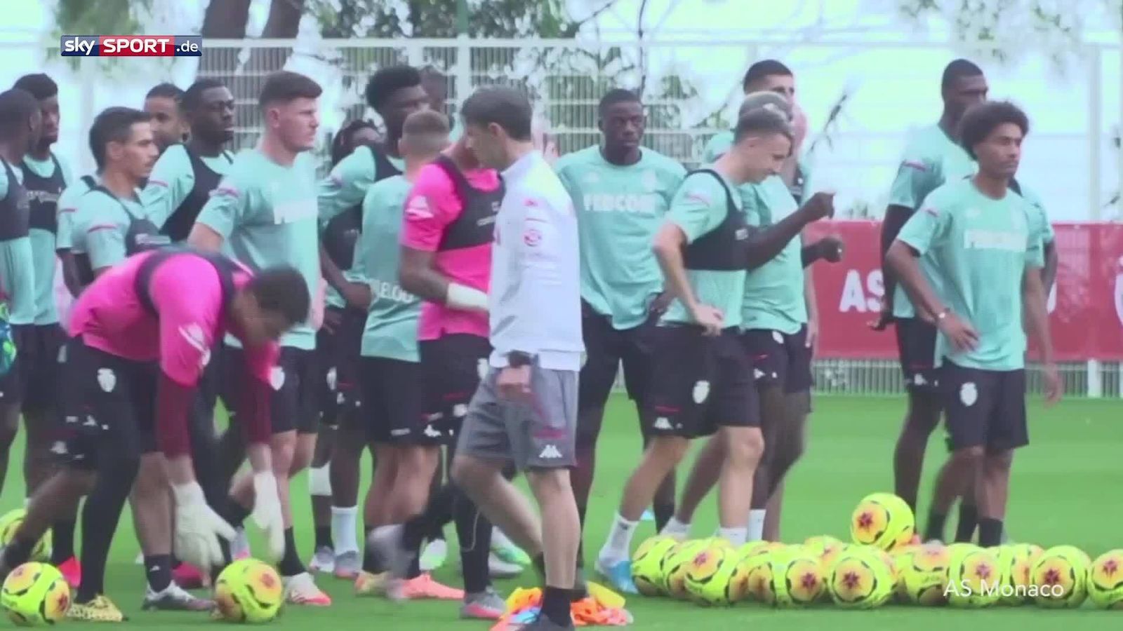 AS Monaco Video: Erste Trainingsbilder von Niko Kovac in Monaco ...