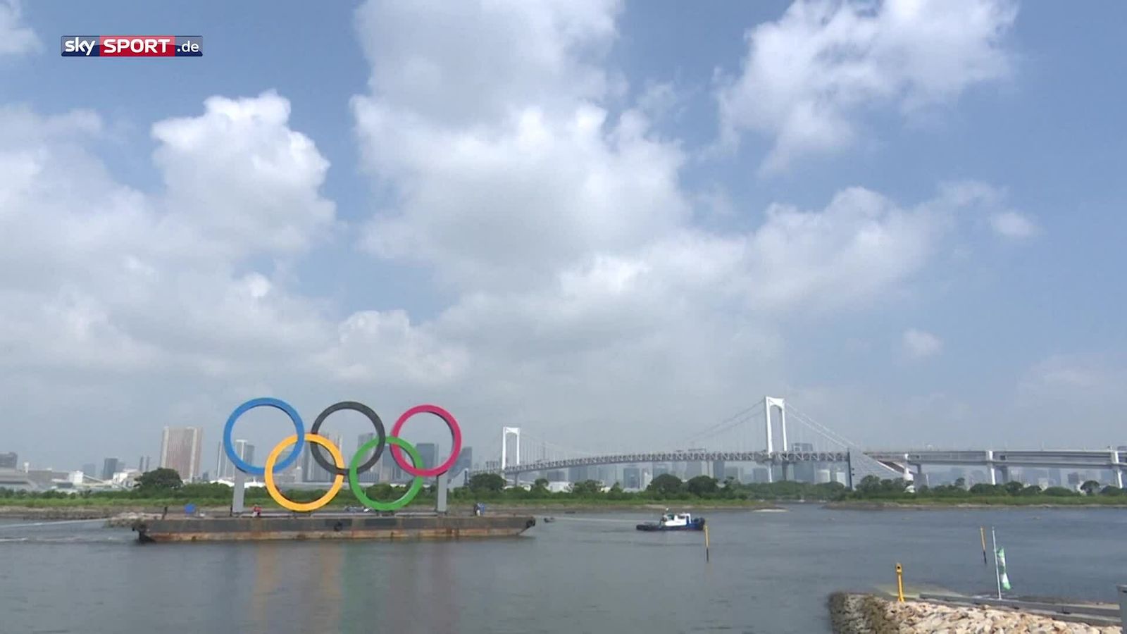 Olympia Video: Olympische Ringe in Tokio entfernt | Mehr Sport News ...