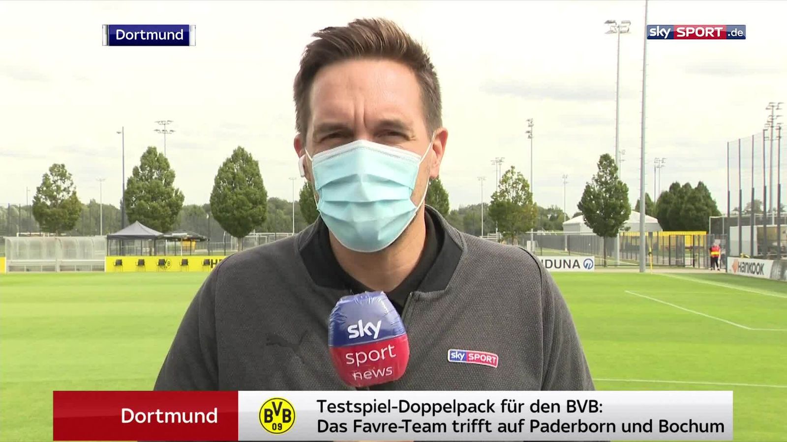 BVB Video: Sky Reporter Sascha Bacinski über die Testspiele | Fußball ...