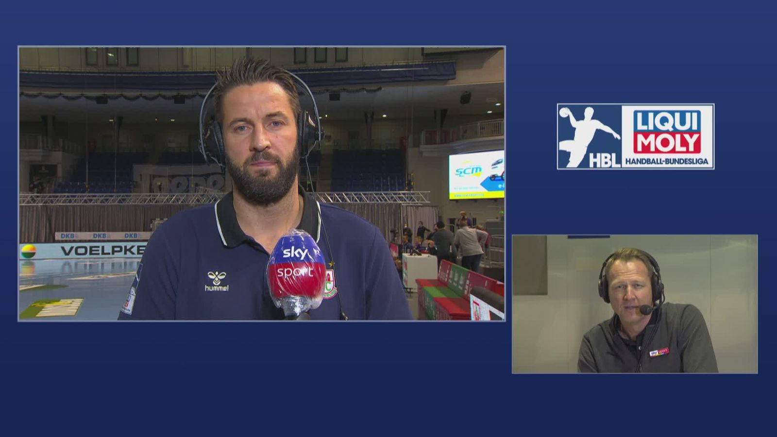 Handball Video: Magdeburg Trainer Bennet Wiegert vor dem Spiel ...
