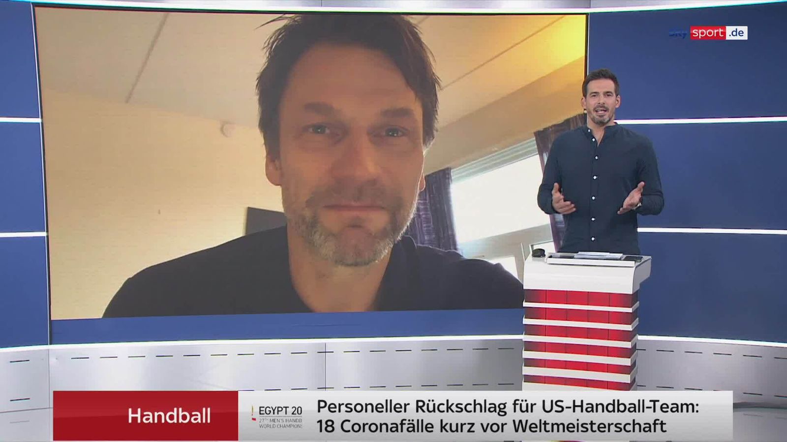 Handball Video: Robert Hedin zur Coronalage im US-Team | Handball News ...
