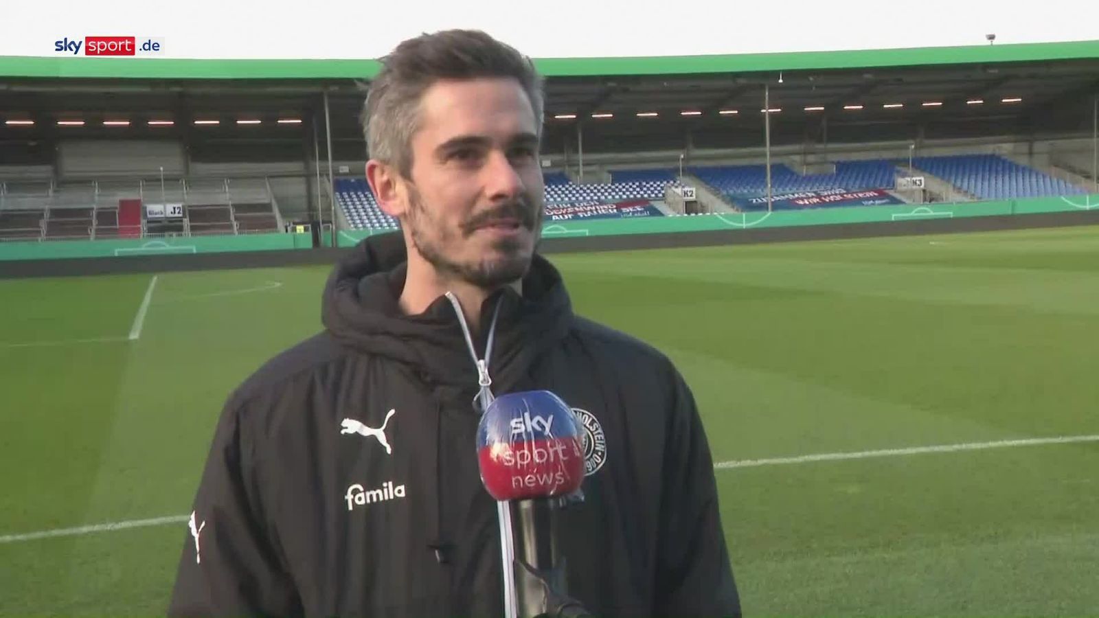 Kiel Video: Fin Bartels vor dem DFB-Pokalspiel gegen den FC Bayern ...