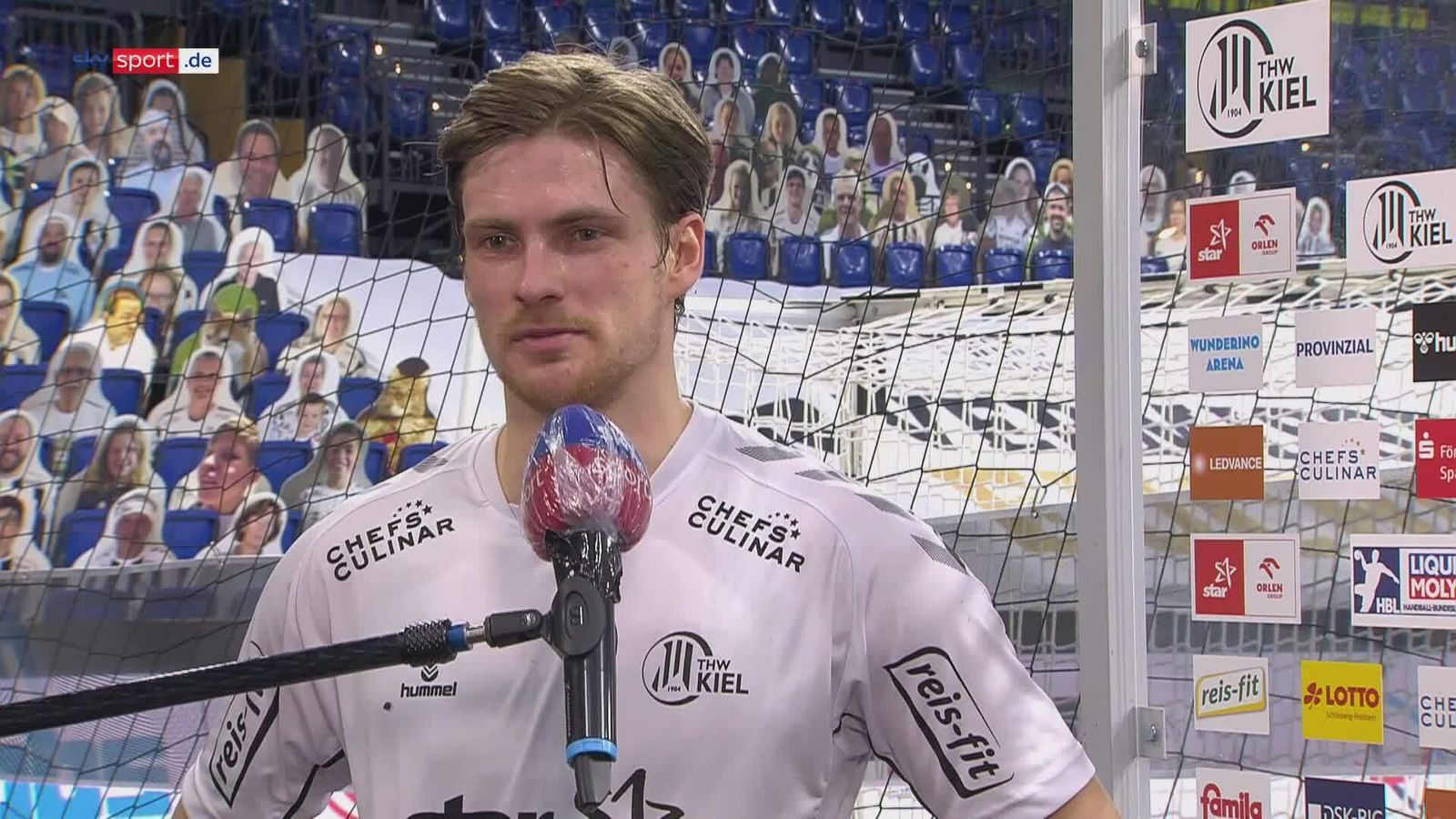 Handball Video: Rune Dahmke nach dem Topspiel gegen die Füchse ...