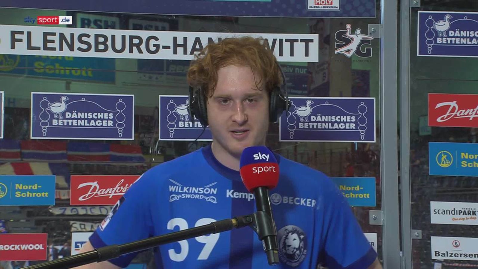 Handball Video: BHC-Spieler Stutzke über die Stärke der Flensburger ...