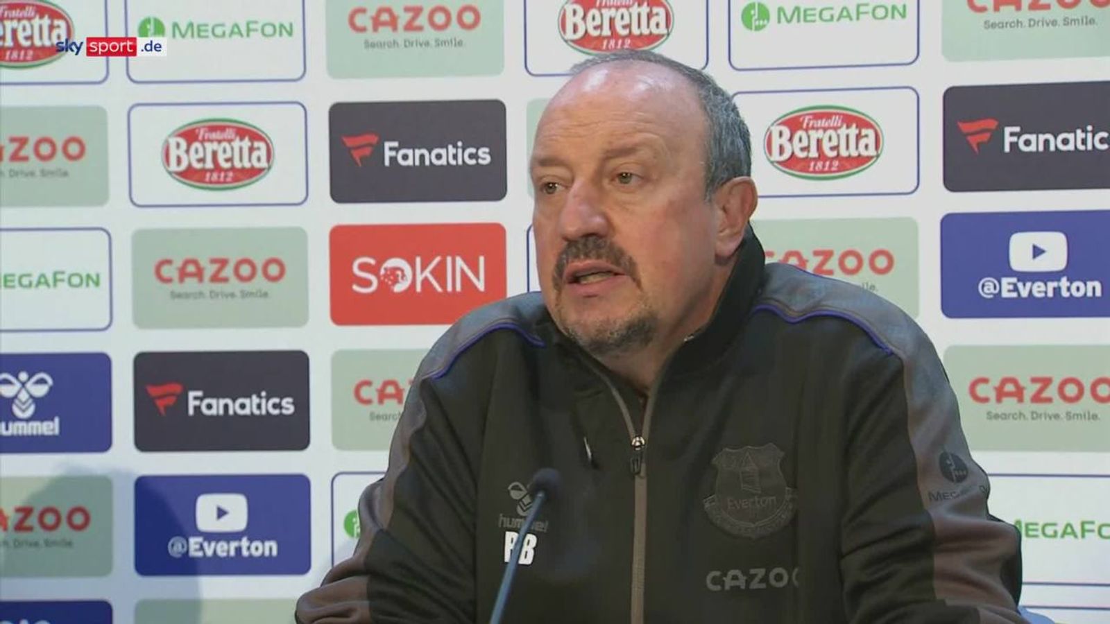 Premier League Video: Everton-Trainer Benitez vor dem Derby gegen ...