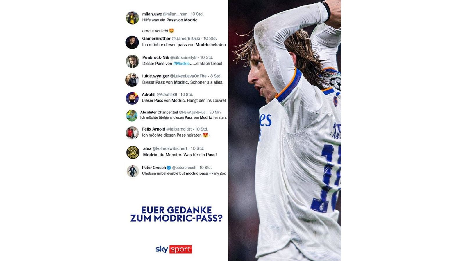 Champions League News: Netz feiert Pass von Luka Modric | Fußball News ...