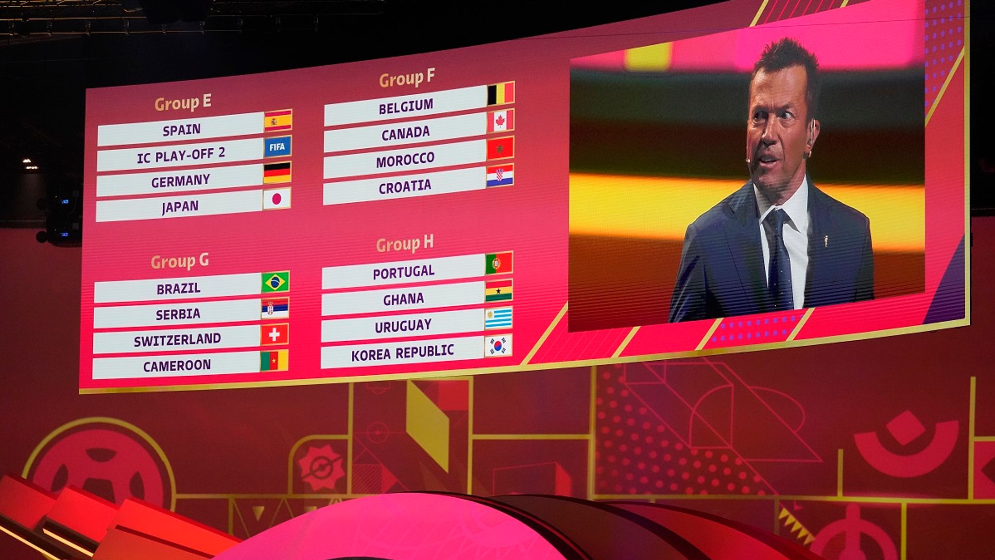 Liveticker: WM Auslosung in Katar - auf wen trifft Deutschland ...