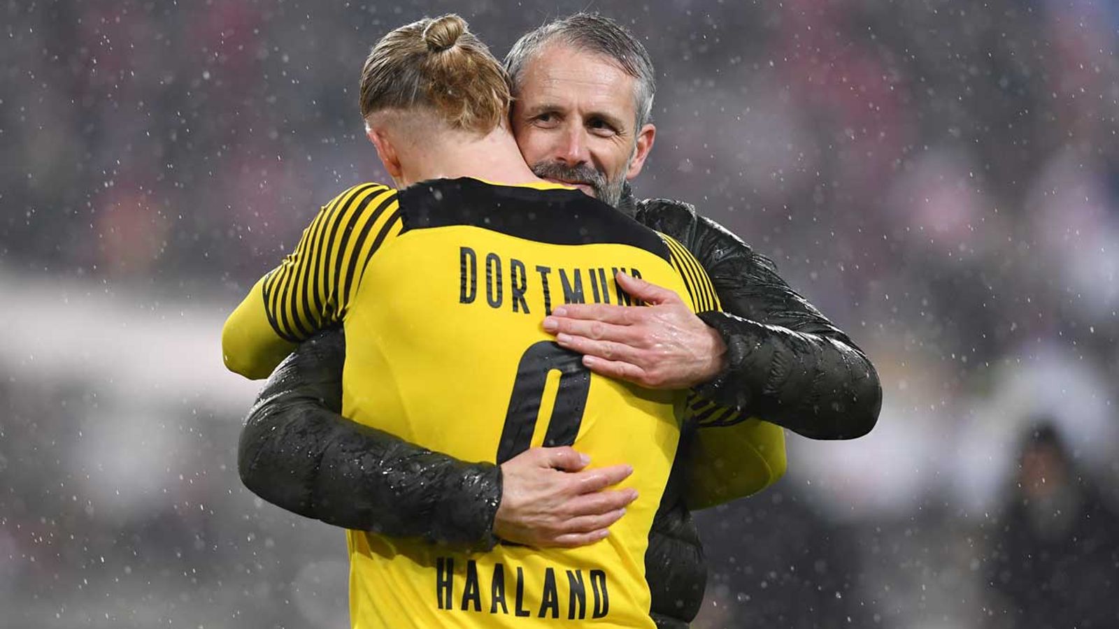 Borussia Dortmund Marco Rose Spricht über Abgang Von Erling Haaland