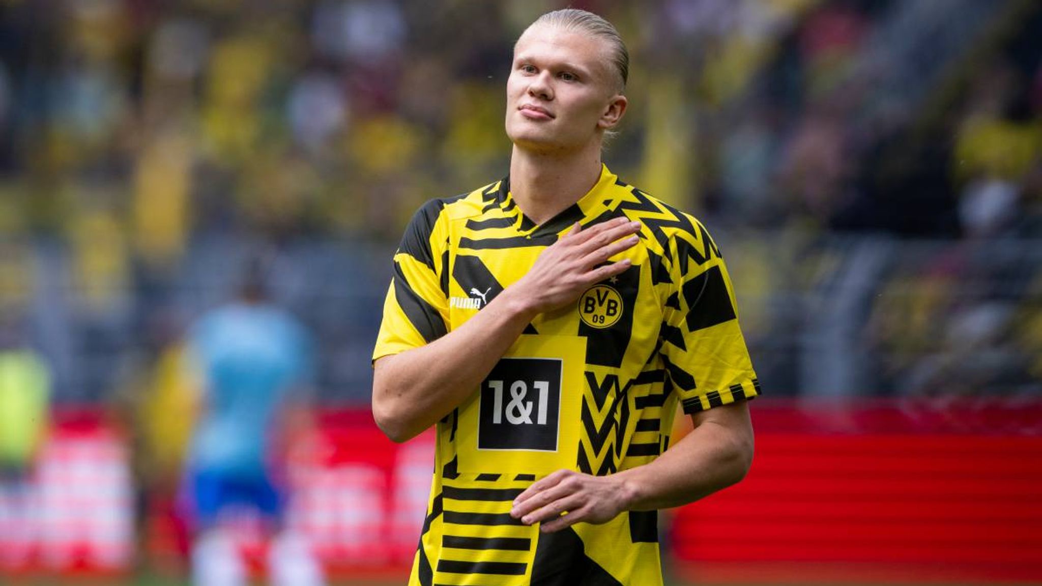 Fußball: Haaland im BVB-Trikot als Kunstwerk | Fußball News | Sky Sport