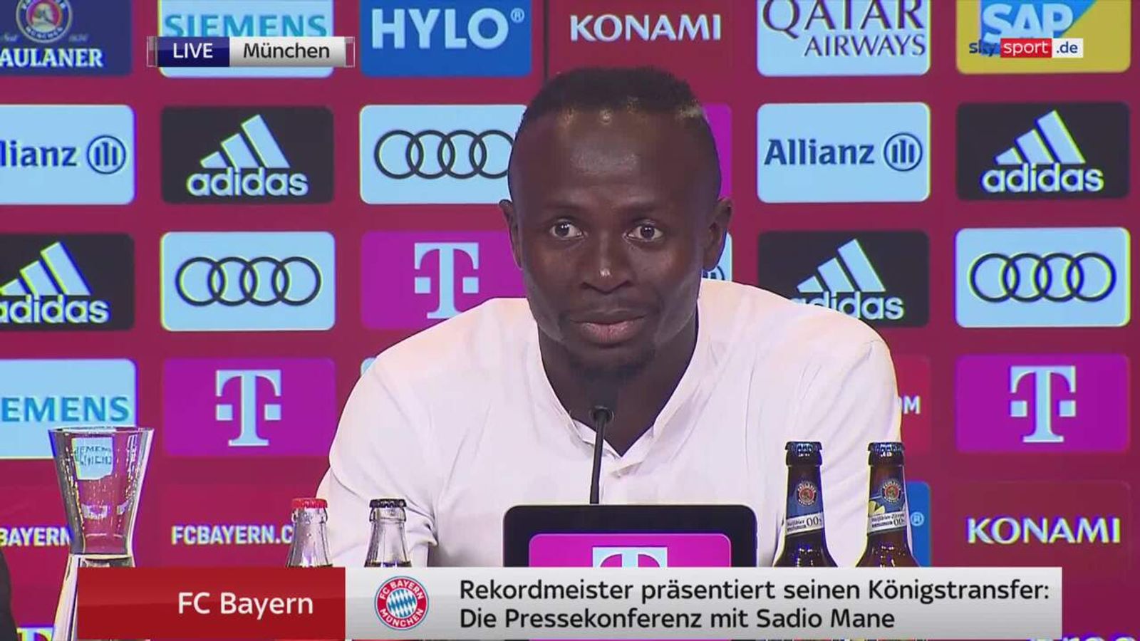 FC Bayern: Neuzugang Mane über erste Eindrücke und seine Entscheidung ...
