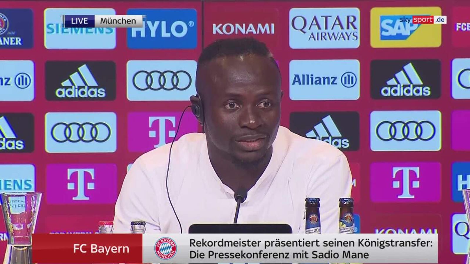 FC Bayern: Mane über seine Champions League-Ambitionen | Fußball News ...
