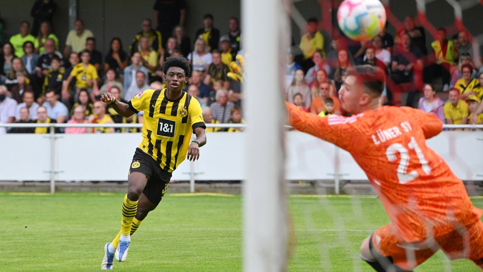 BVB Saisonvorbereitung: Prince Aning mit Tor gegen Lüner SV | Fußball ...