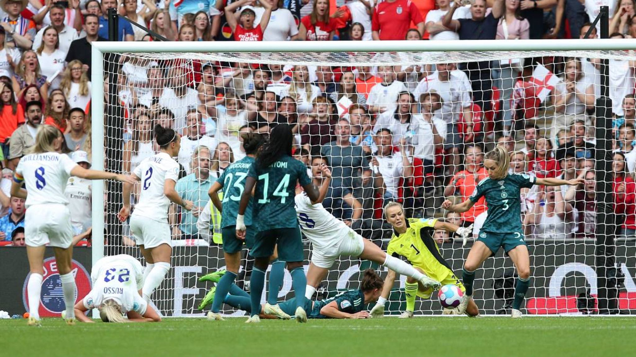 Spielbericht | England Frauen - Deutschland Frauen | 31.07.2022