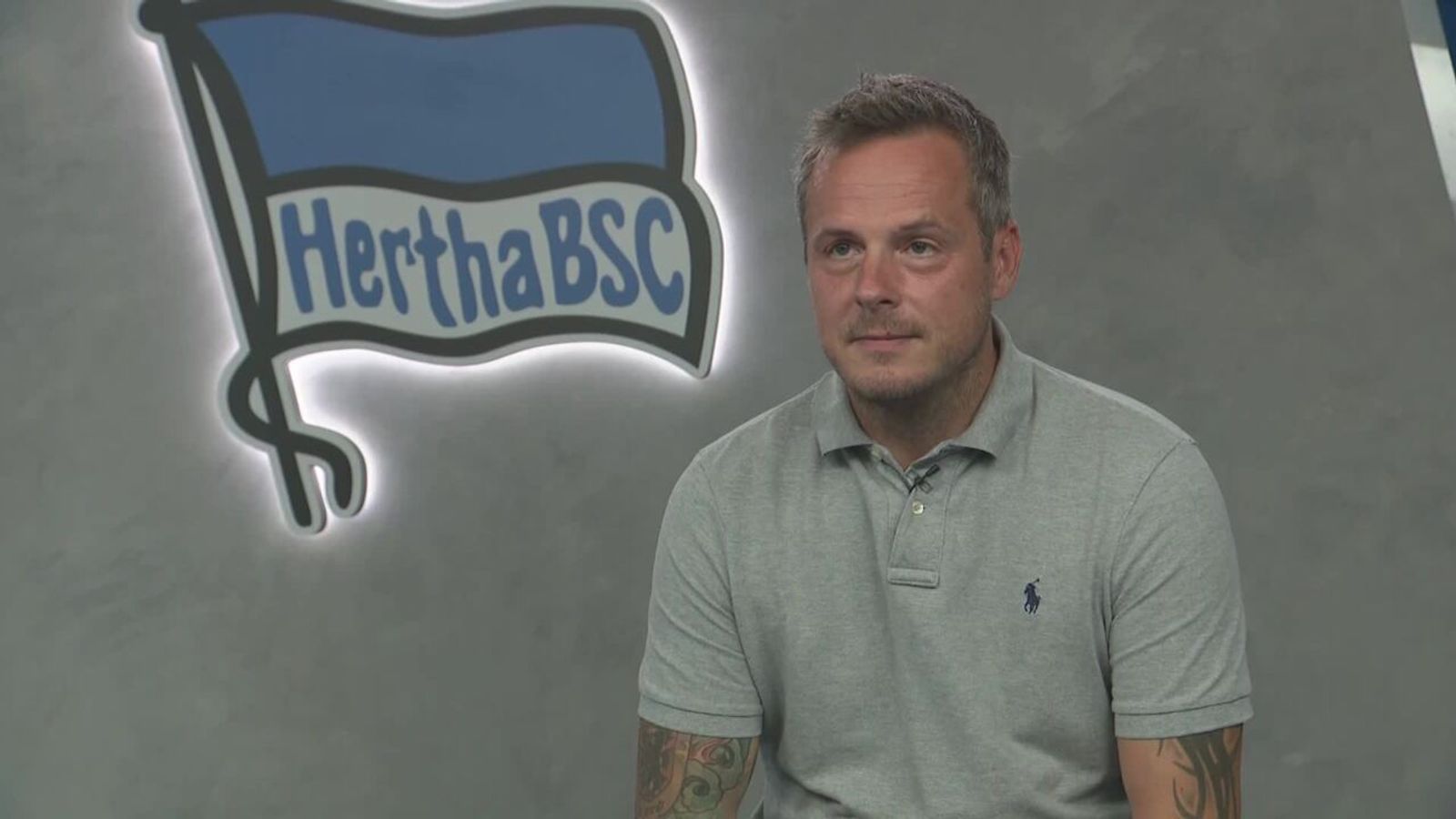 Hertha BSC: Präsident Kay Bernstein im exklusiven Interview mit Sky ...