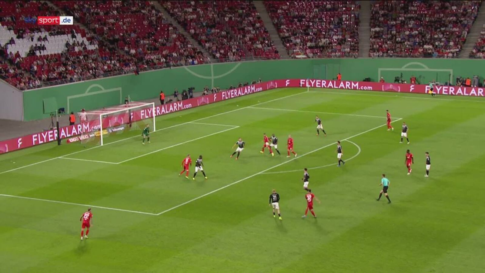 DFB Pokal: Werner-Show & Forsberg-Hacke: RB mit Torfestival weiter ...