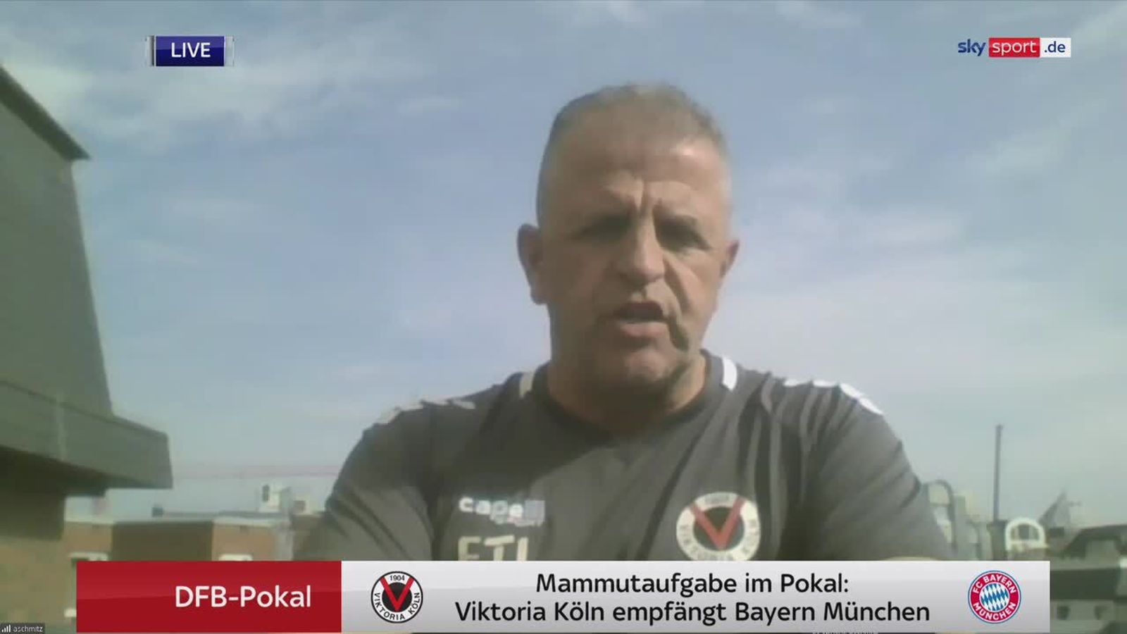 Viktoria Köln: Franz Wunderlich über DFB-Duell gegen FC Bayern ...