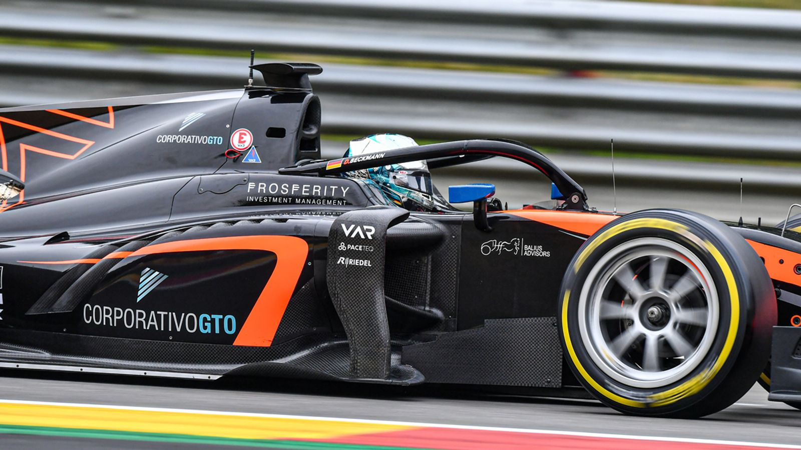 Formel 2: David Beckmann holt Platz sieben und acht in Spa | News | Sky ...