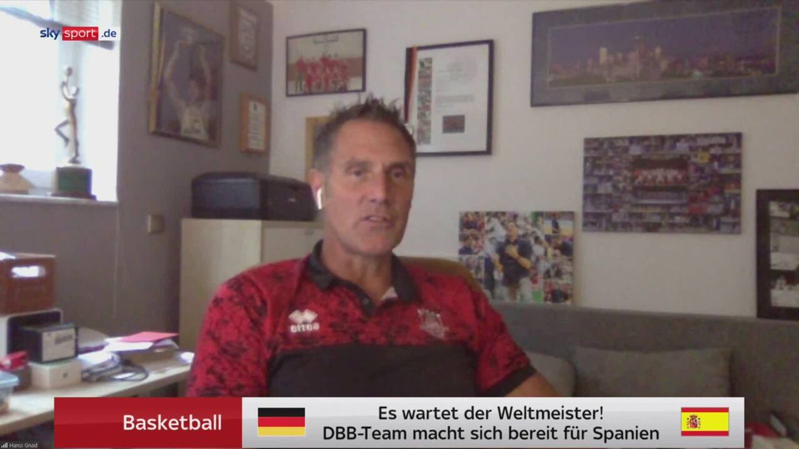 Basketball: Hansi Gnad über das DBB-Team bei der Heim-EM | Basketball News | Sky Sport