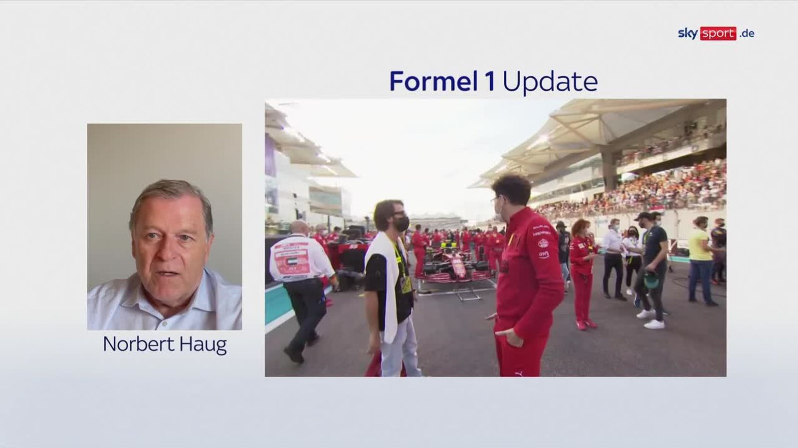 Formel 1: F1-Update vor GP in Monza mit Sky Experte Norbert Haug ...