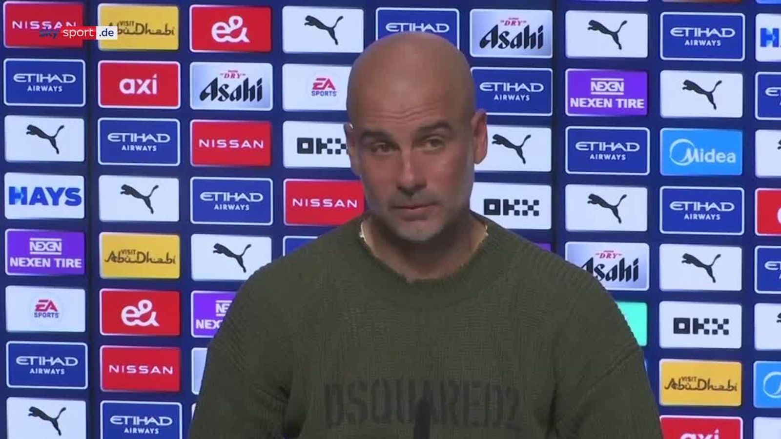 Premier League: ManCity-Coach Guardiola vor Derby gegen United ...