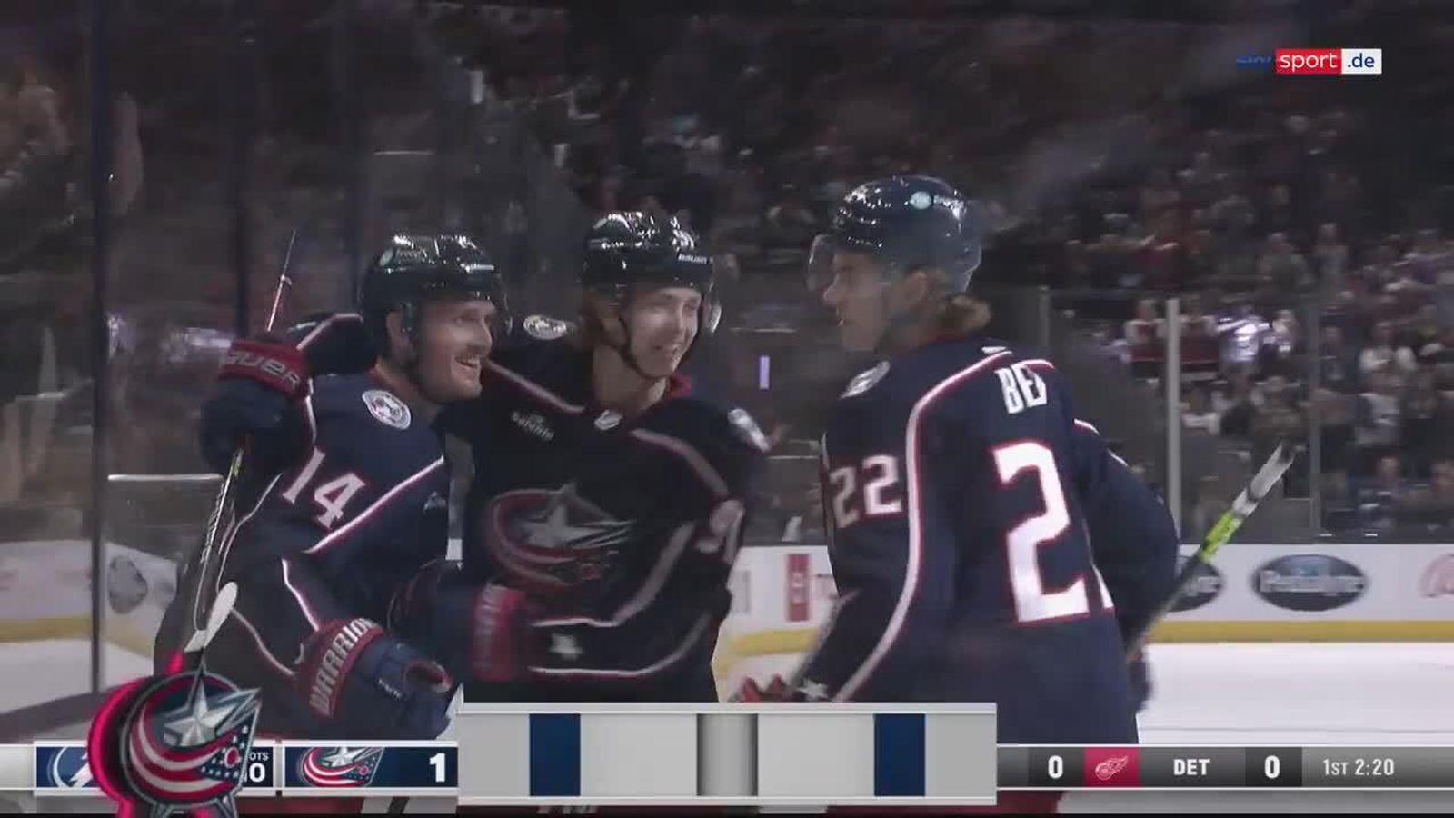 NHL: Tampa Bay mit klarem 5:2-Sieg gegen Columbus Blue Jackets | NHL ...