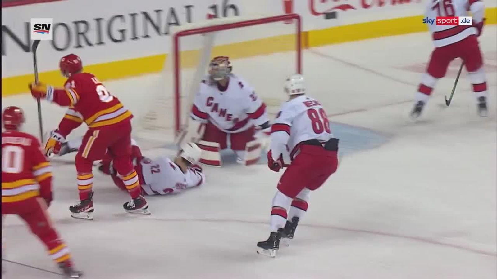 NHL: Calgary Flames - Carolina Hurricanes - die Highlights im Video ...