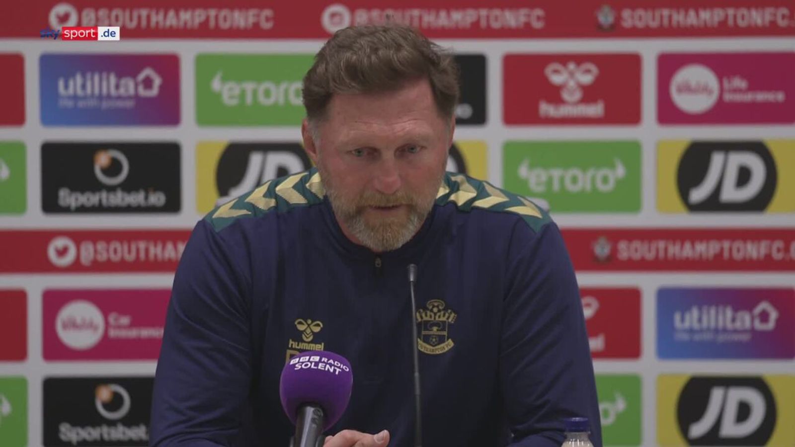 Premier League: Hasenhüttl hofft vor Duell bei Crystal auf Comeback ...