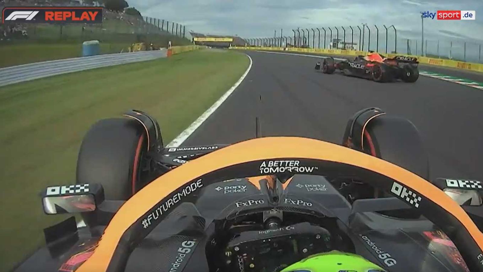 Formel 1: Max Verstappen erhält milde Strafe für Beinahe-Crash mit Norris | Formel 1 News | Sky ...